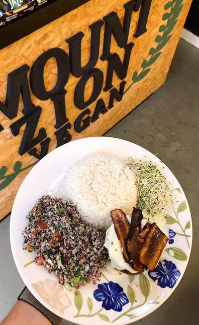 Restaurante Mount Zion Vegan - Change For Good